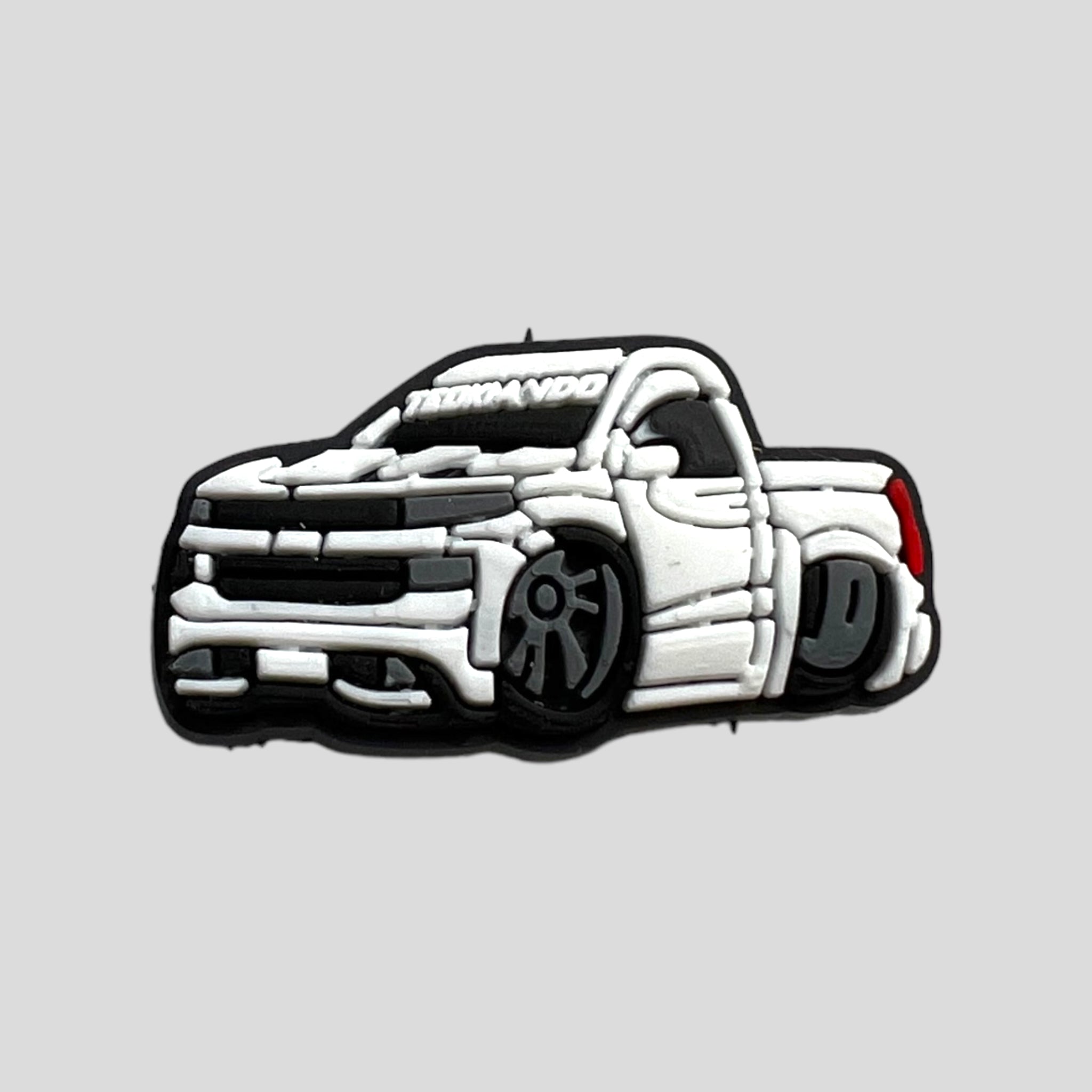 Silverado Red | Cars | Crocs Charms – Sports Mode Charms