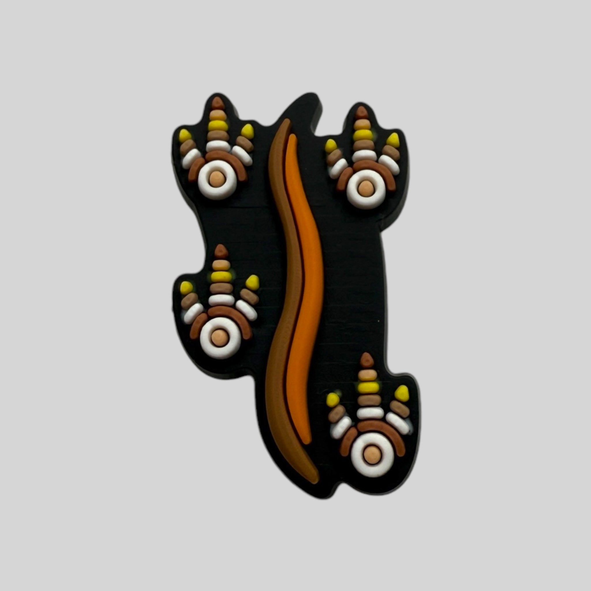 Aboriginal Flag Map | Australia | Crocs Charms – Sports Mode Charms